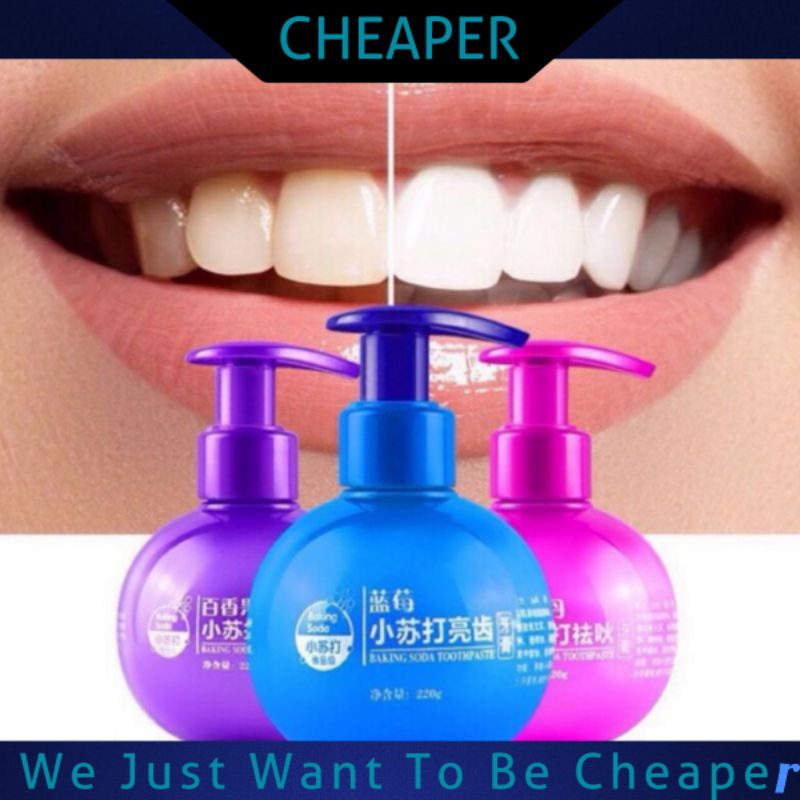 Ubat Gigi Baking Soda Memutihkan Gigi Whitening Toothpaste Mouth Gigi ...