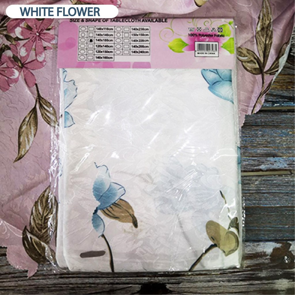 (AIKO)TABLECLOTH KAIN PELAPIT MEJA (140X180CM) | Shopee Malaysia