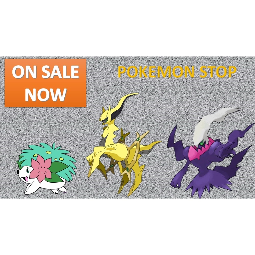 【Shiny_Arceus Shaymin Darkrai Celebi】 Pokemon BDSP Shiny & Non-shiny ...
