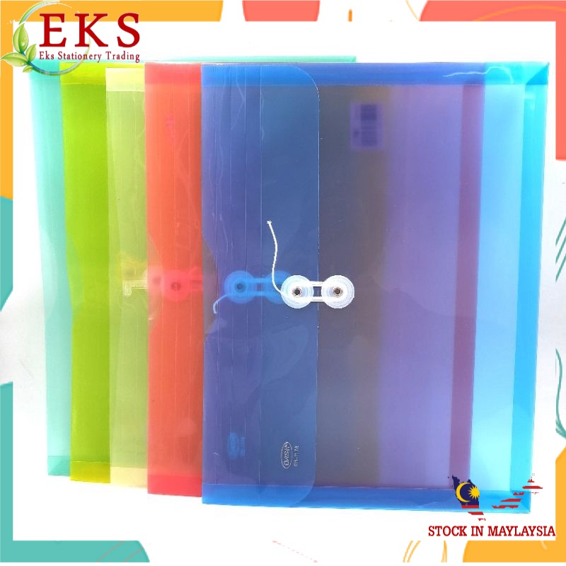 A4 size Rope Document File ( Fail Tali ) landscape 横的绳子收纳袋 | Shopee ...