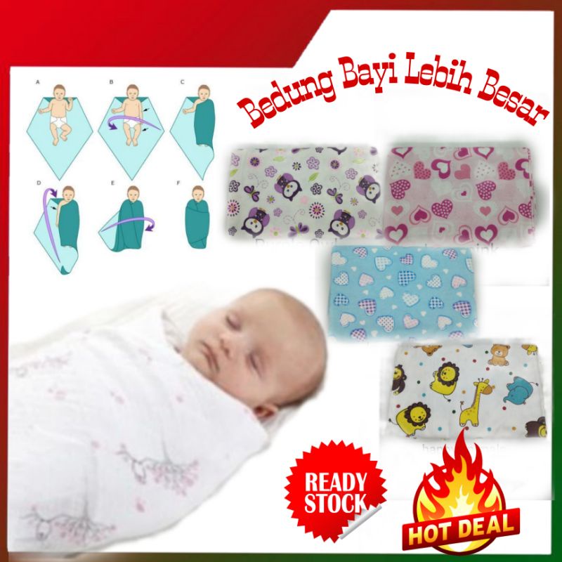 Bedung baby🔥lebih besar dan soft | Shopee Malaysia