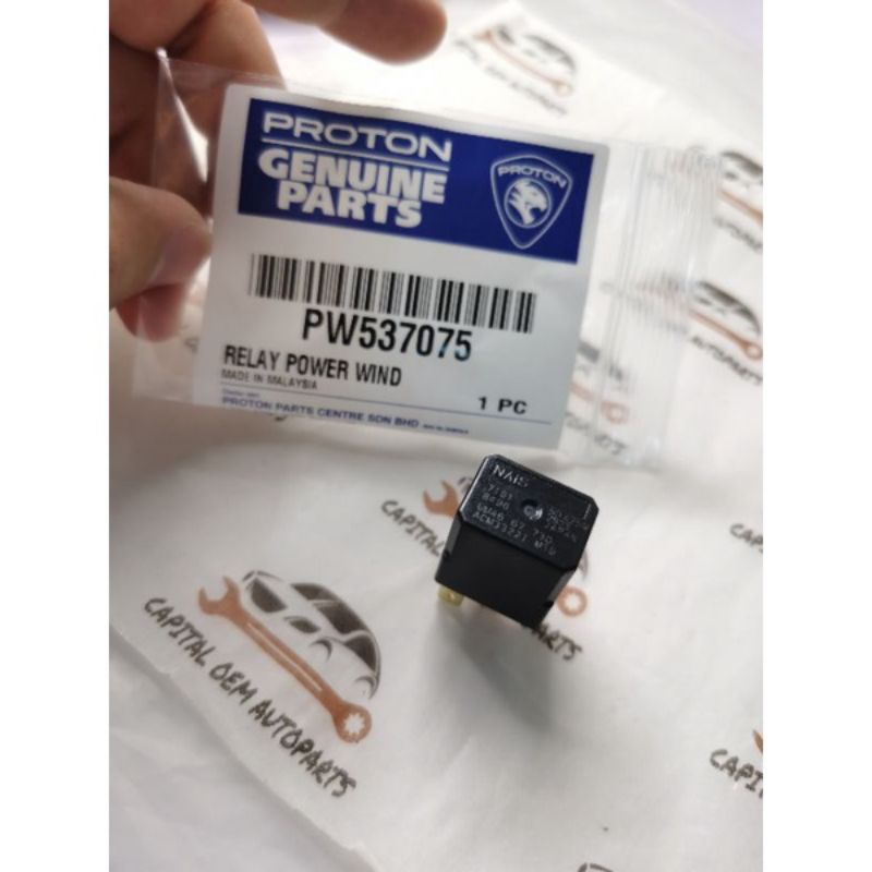 ORIGINAL PROTON HEAD LAMP RELAY WIRA WAJA GEN2 PW537075 4PIN PW547852 ...