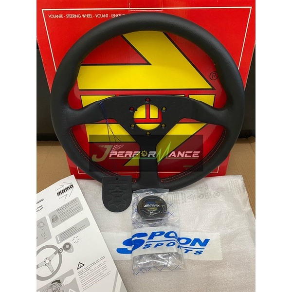 🏁 SPOON Sports Steering Wheel by Momo 💯Original From SPOON Sports Japan ...