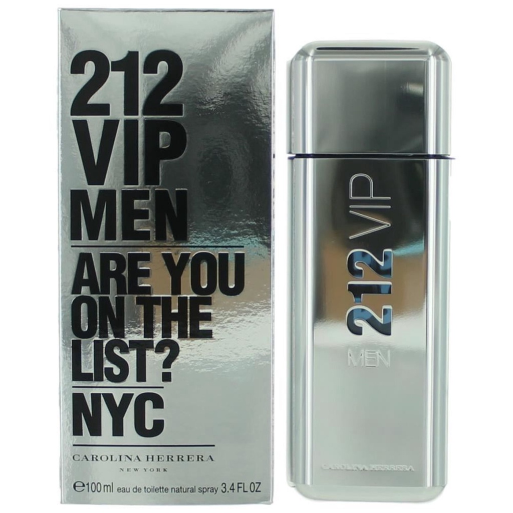 Carolina Herrera 212 VIP Men Eau de Toilette [Original Perfume Men ...