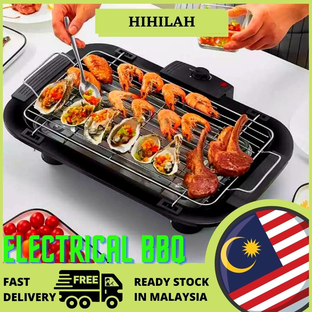 🔥READY STOCK🔥 HIHILAH Korean Barbeque Grill Pan BBQ Tempat 2000W Bakar ...