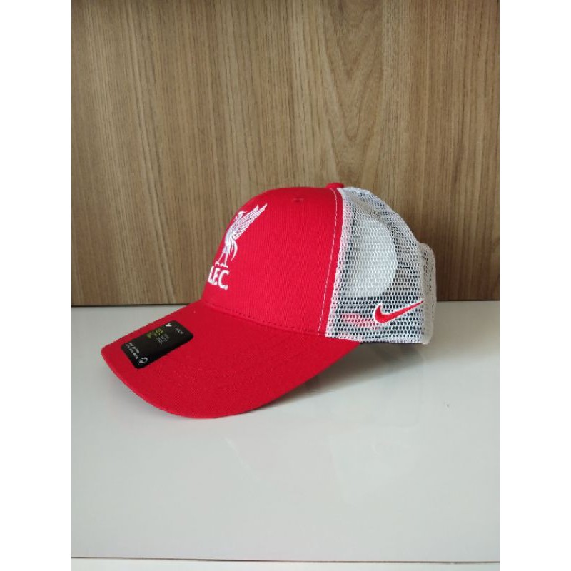 🔥 READY STOCK 🔥 LIVERPOOL TRUCKER RED CAP | Shopee Malaysia