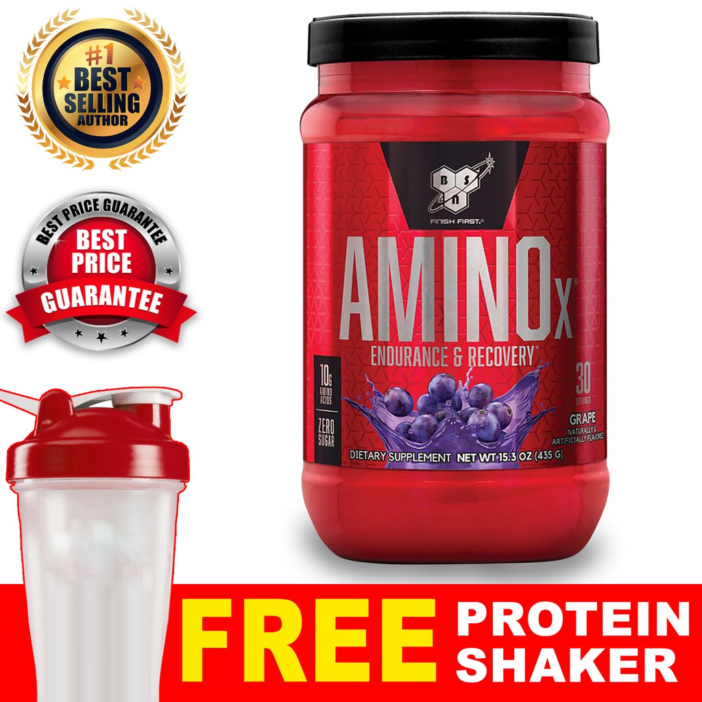 Free Shaker BSN AMINO X 30 servings Endurance and Recovery | Shopee ...