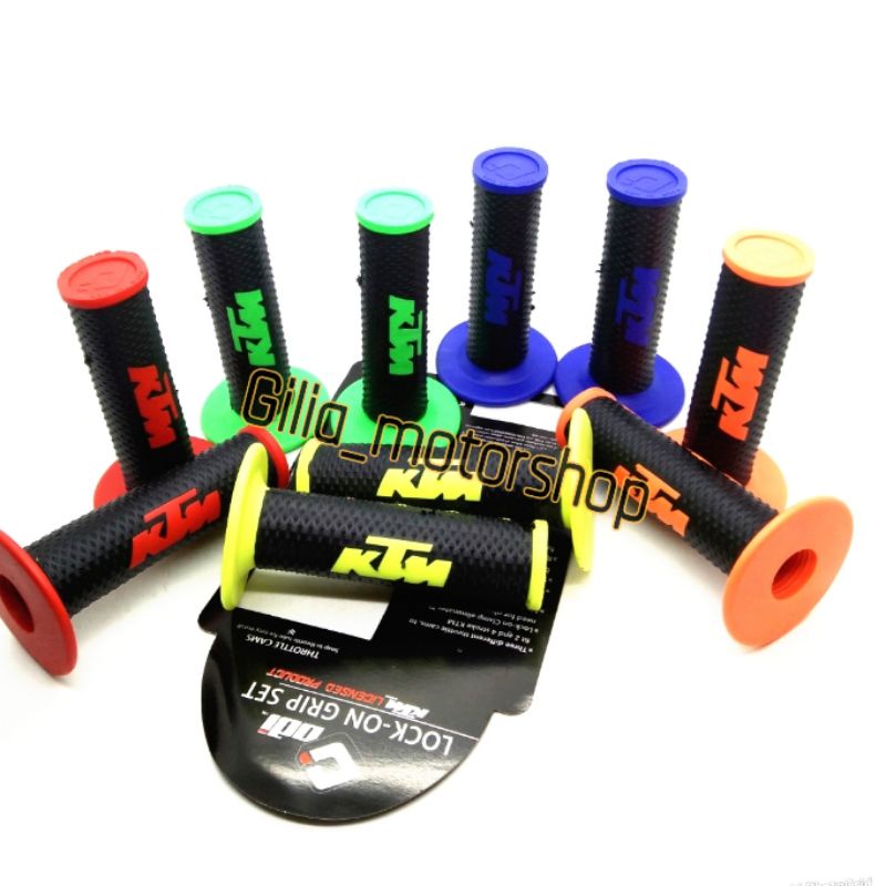 KTM Handgrip KTM Orange Model Bull Red Handfat Trail KTM Universal ...