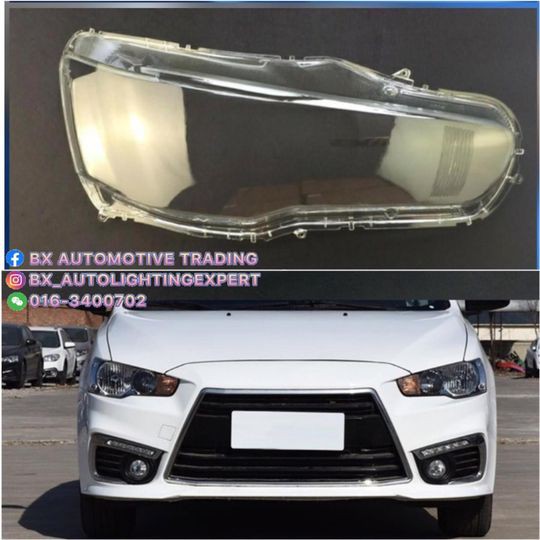Mitsubishi lancer EvoX Inspira Headlamp Cover Headlights Cover | Shopee ...