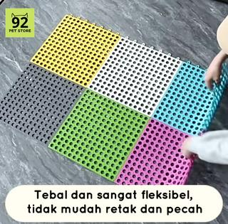 READY STOCK Pelapik Sangkar Pet Cage Floor Mat Plastic Foot Pad Slab ...