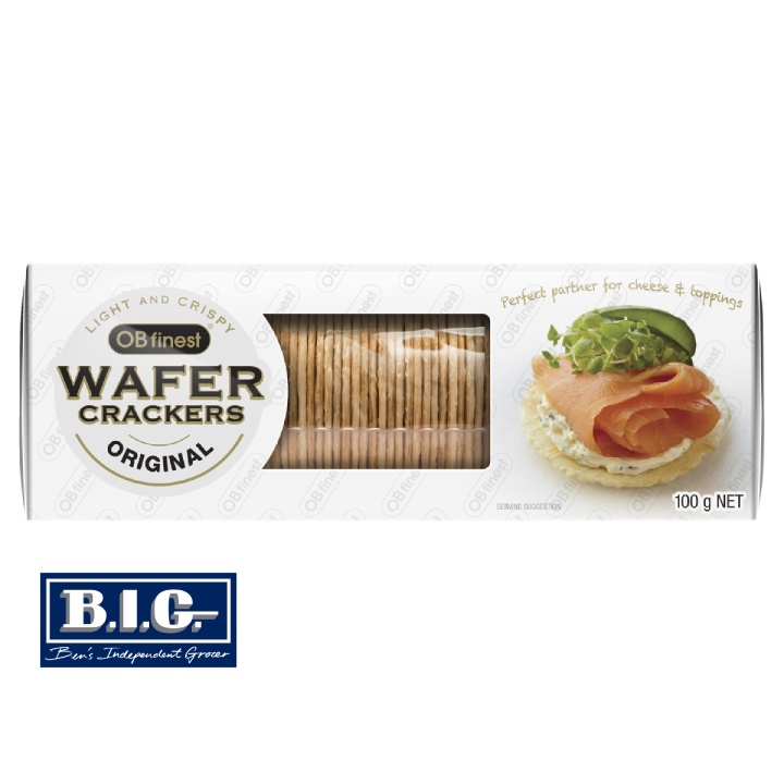 OB Finest Wafer Crackers Original 100g | Shopee Malaysia
