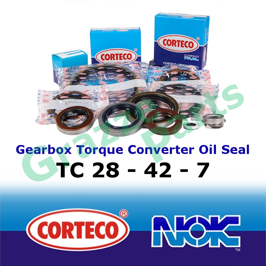 NOK Corteco Auto Gearbox Torque Converter Ball Oil Seal for Mitsubishi ...