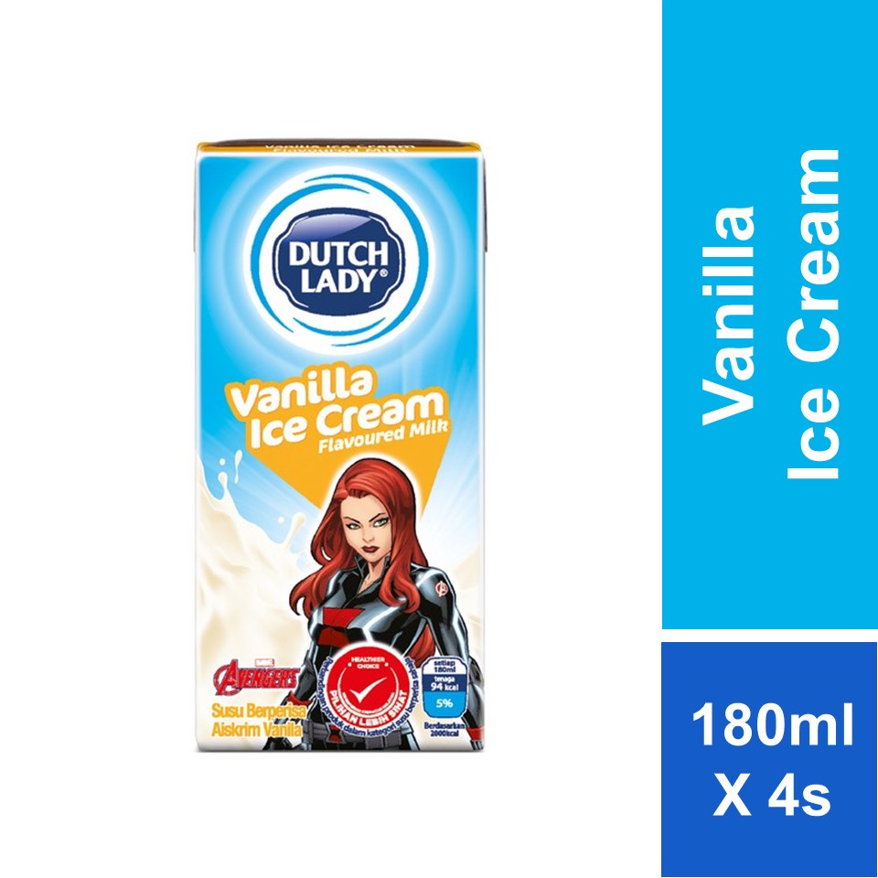 [Exp 04 Mar 2026 &/ Later] Dutch Lady UHT Marvel Vanilla Ice Cream180ml ...
