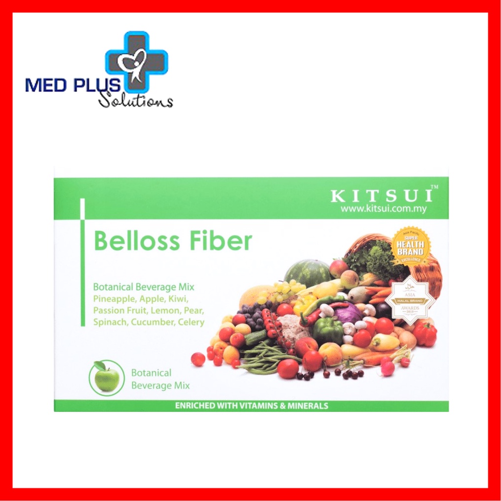 Kitsui Belloss Fiber Botanical Beverage Mix 15's sachets (EXP: 1/2027 ...