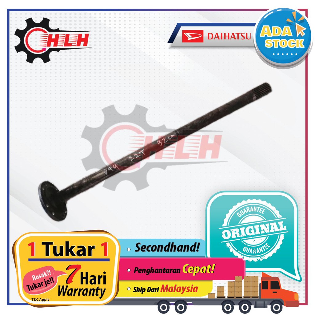 DAIHATSU DELTA DV99 DV116 AXLE SHAFT (SECOND ORIGINAL) | Shopee Malaysia