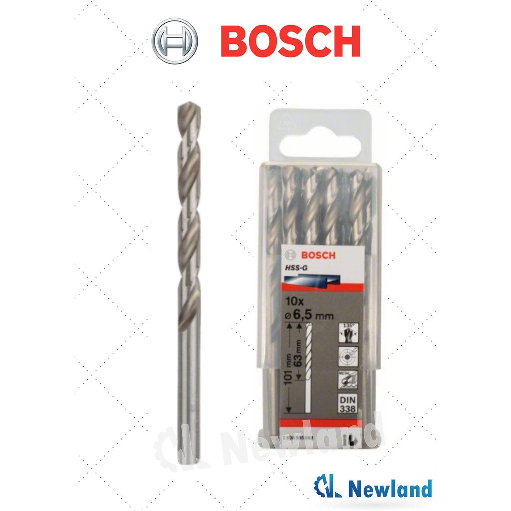 BOSCH HSS-G Metal Drill Bit | Shopee Malaysia