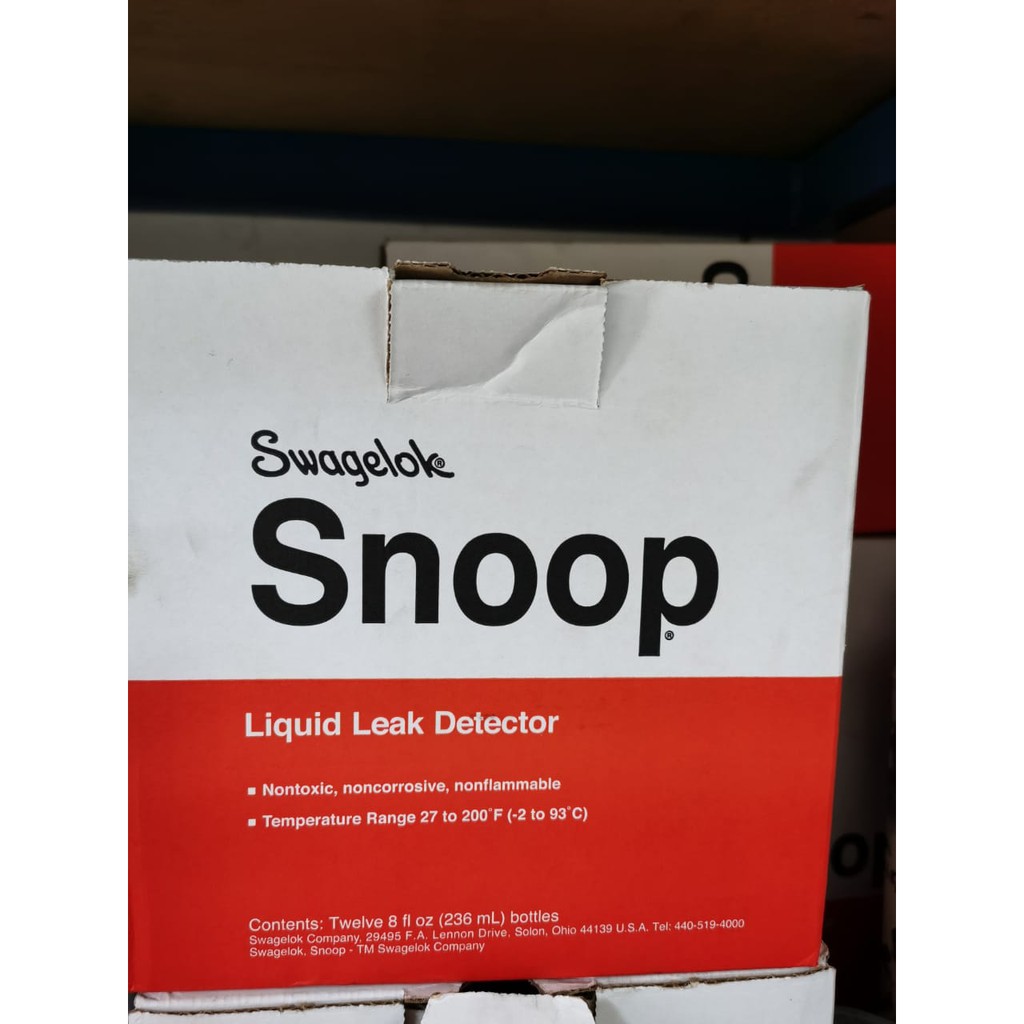SWAGELOK SNOOP LIQUID LEAK DETECTOR (8 OZ/ 236 mL) | Shopee Malaysia