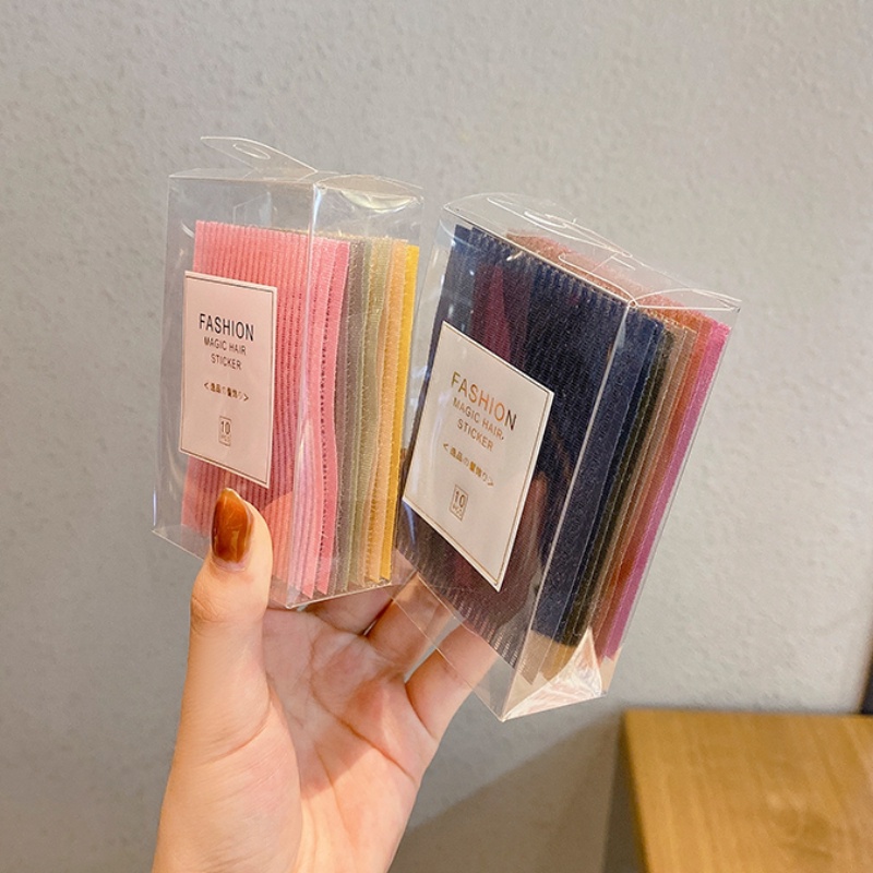 Non-marking Bangs Posted on Forehead, Female Broken Hair Sticky Velcro ...