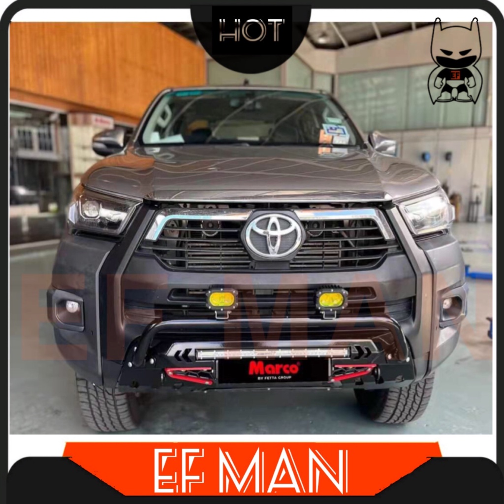 TOYOTA HILUX ROGUE 2.8 MARCO FRONT WINCH BRACKET MOUNT BULL BAR NUDGE ...