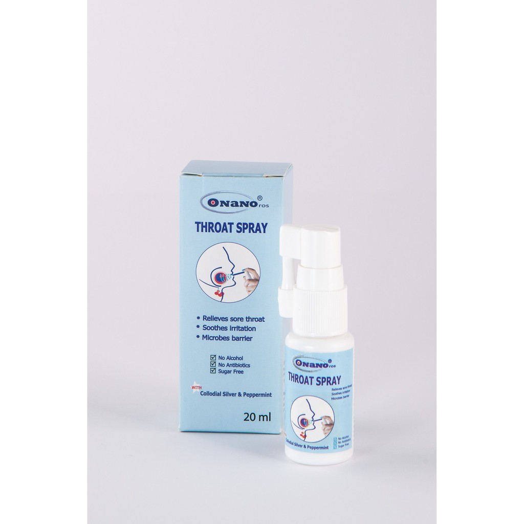ONANO Throat Spray (20 ml): for sore throat, cough & cold | Shopee Malaysia