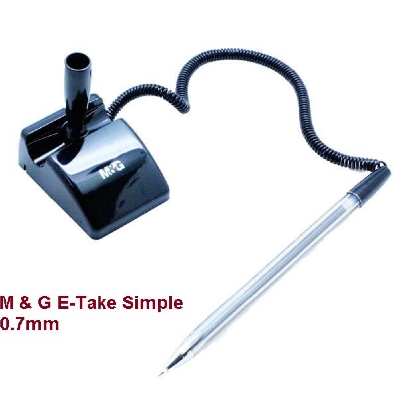 [CGS] M&G BALLPOINT PEN TABLE PEN 0.7MM ( E-TAKE ) - BLACK / BLUE (1 ...