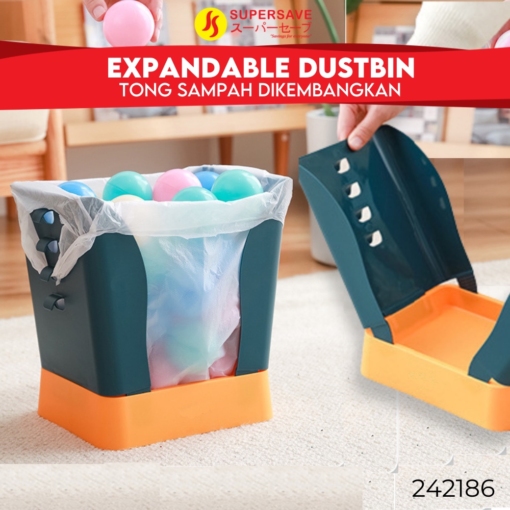 SUPERSAVE Multisize Expandable Dustbin Thrash Collapsible Garbage Can ...