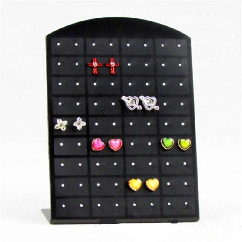 36 Pairs Plastic Earring Holder Stand Display Jewelry ShowCase ...