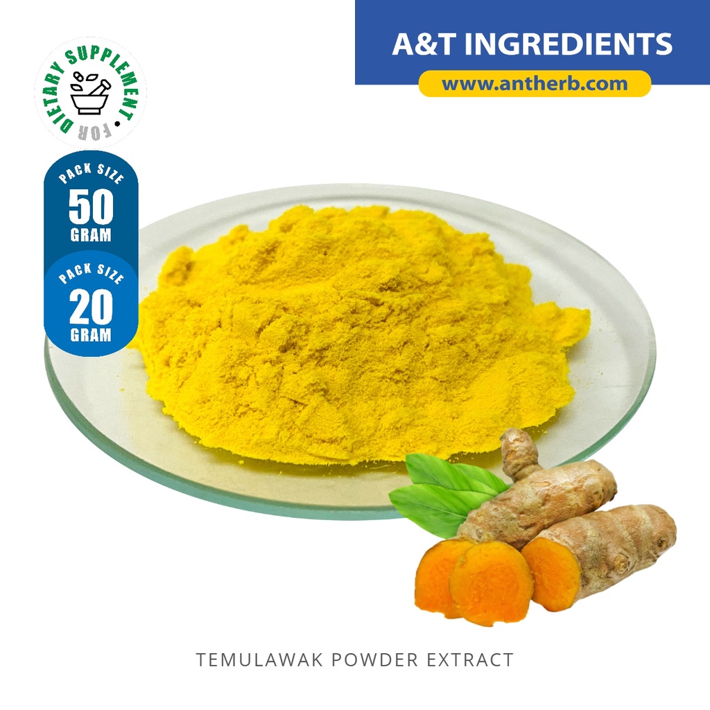 [20g/50g] Temulawak / Java Turmeric Powder Extract - HALAL Certified ...
