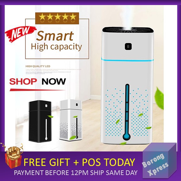 SMART Water Cube Large Capacity Air Humidifier Purifier With Night ...