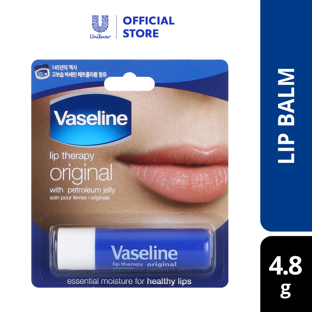 Vaseline Lip Therapy Original (4.8g) | Shopee Malaysia