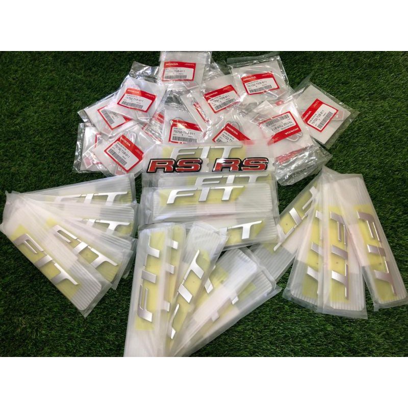 Emblem RS FIT GK5 JAPAN 1set (3pcs) | Shopee Malaysia