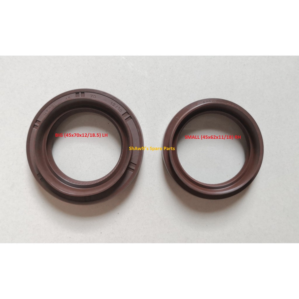 original (Set) Drive Shaft Oil Seal Perodua Kelisa Kenari Myvi Alza ...