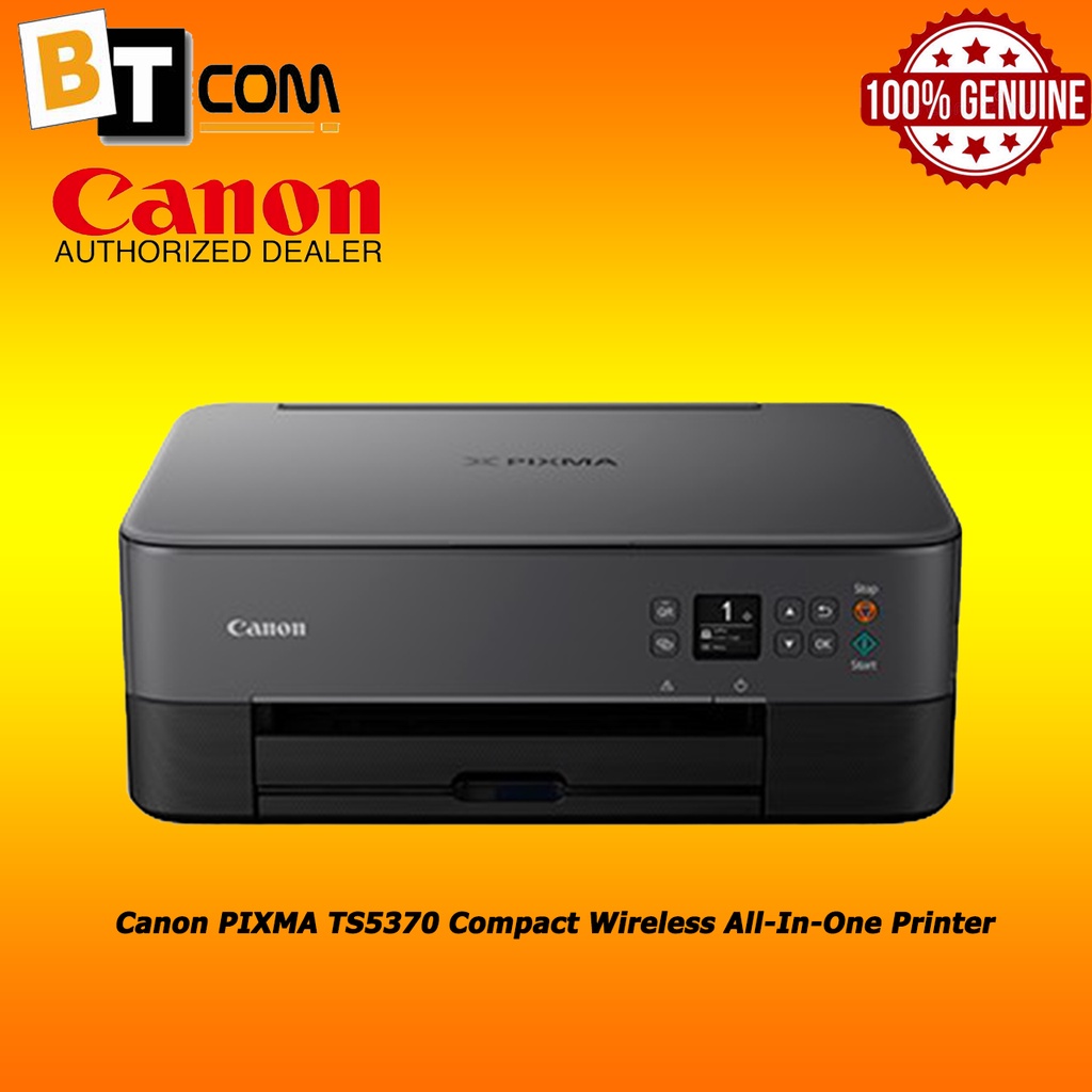 Canon PIXMA TS5370 Compact Wireless Photo All-In-One with 1.44" OLED ...