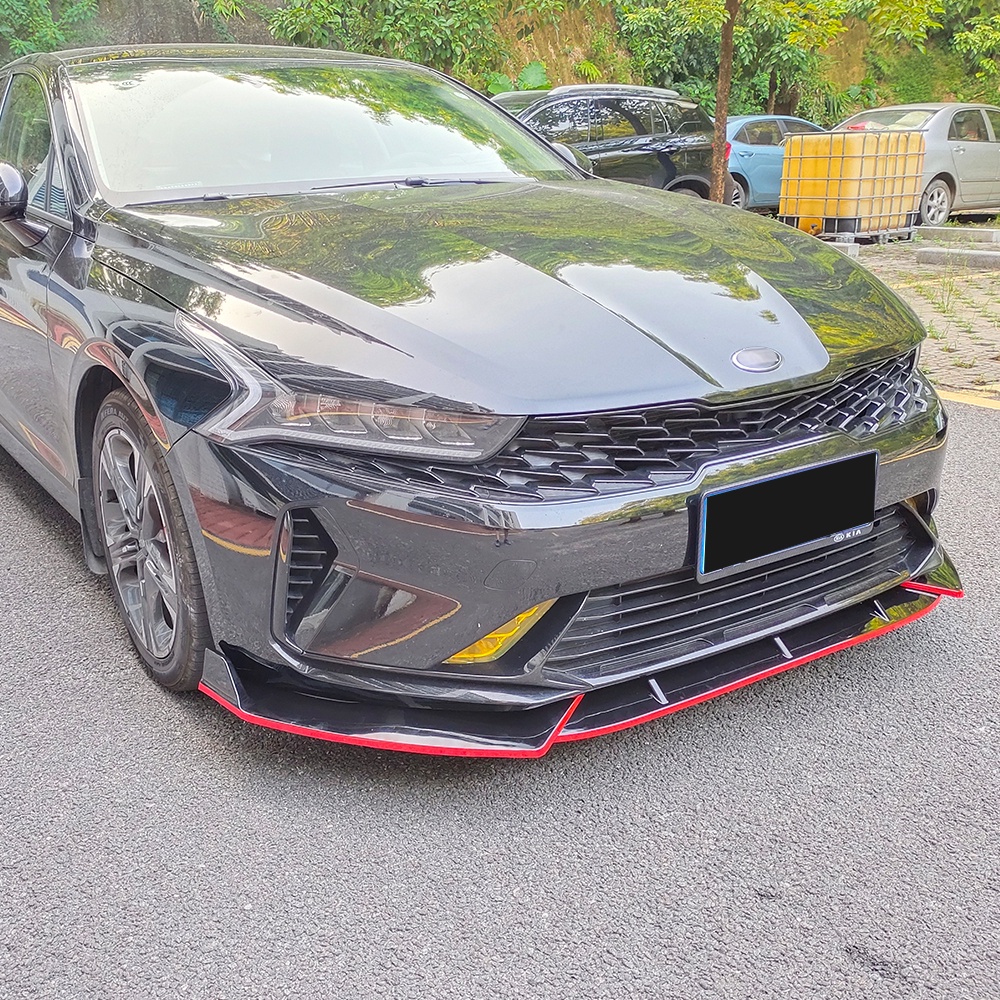 Car Front Bumper Splitter Lip Chin Spoiler Body Kit Diffuser Protector Guard For Kia K5 Optima ...