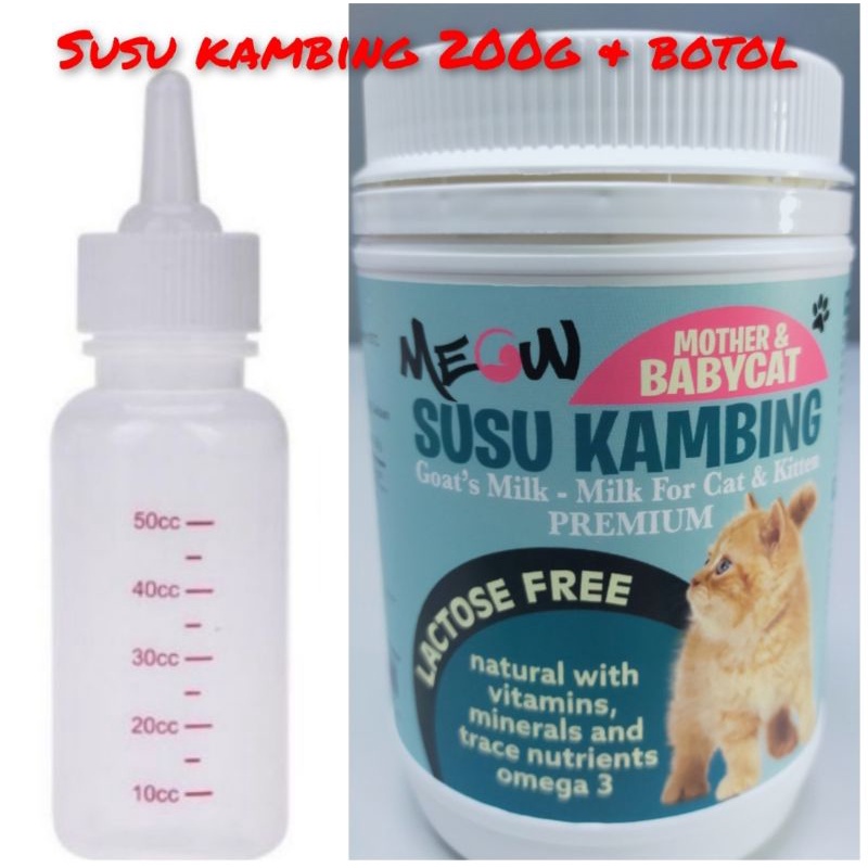 GOAT MILK PREMIUM / SUSU KAMBING PREMIUM UNTUK KUCING / SUSU KUCING ...