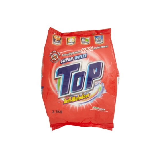 Top Powder Detergent Micro-Clean Tech Super White (2.3kg) | Shopee Malaysia