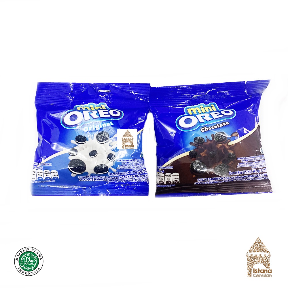 Mini Oreo Chocolate / Original 204 Grams UNIT | Shopee Malaysia