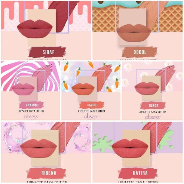Obsess lipmate.. 💋 Rm 40 + free 🎁.. (ready stock) | Shopee Malaysia