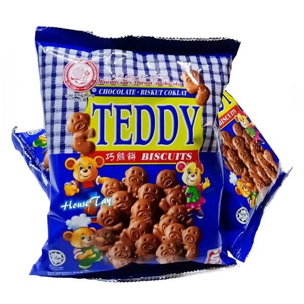 (READY STOCK) Biskut Coklat Teddy 120g | Shopee Malaysia