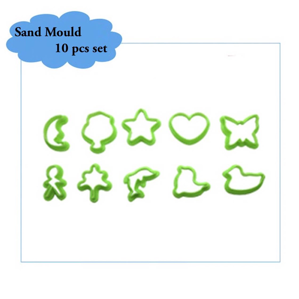 Pasir Mainan warna tiruaan Play Sand Motion Sand castle mould colourful ...