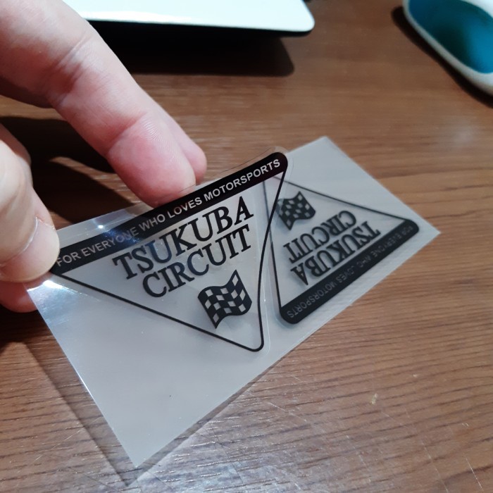 Tsukuba Triangle sticker jdm (2pcs Contents) | Shopee Malaysia