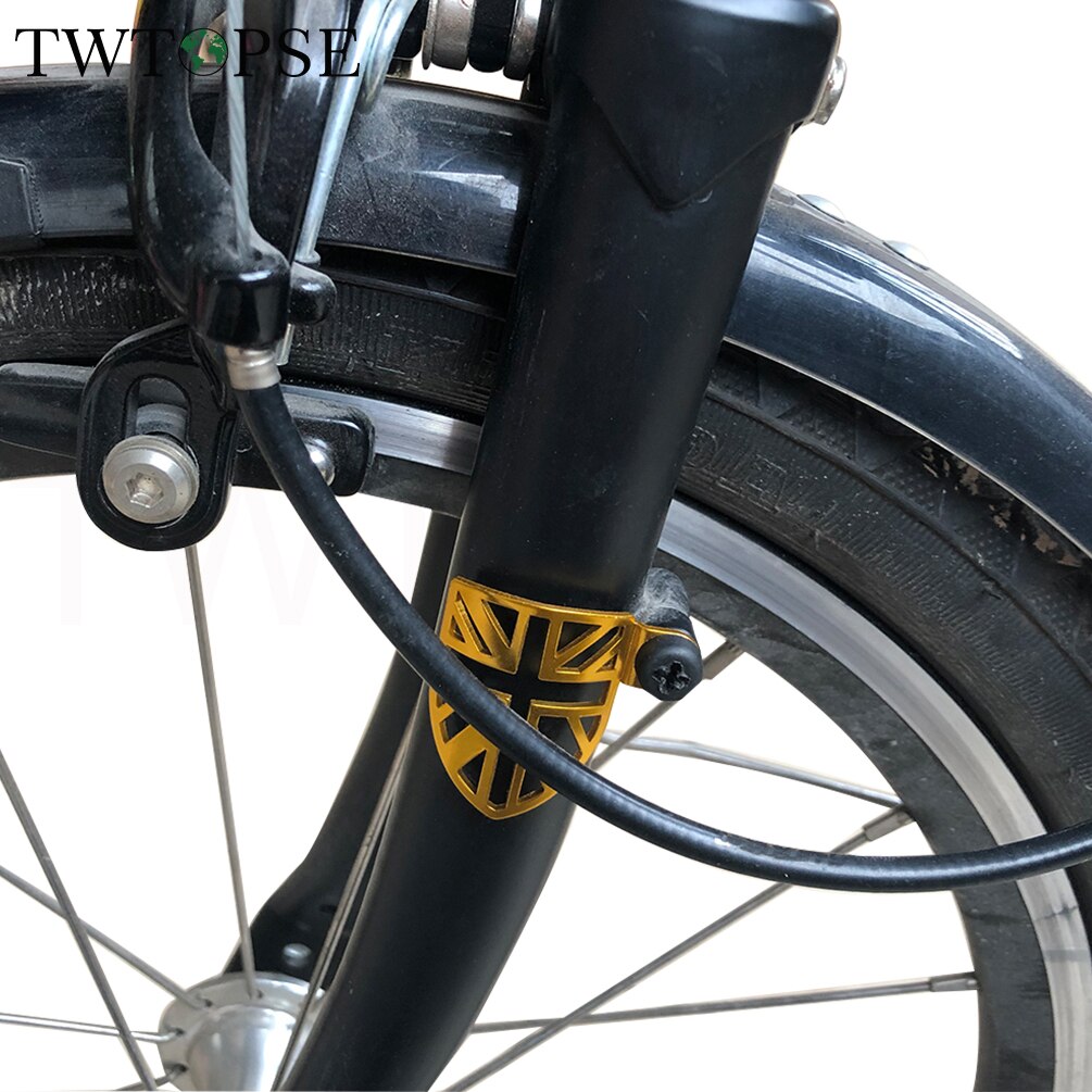 TWTOPSE British Flag Bicycle Brake Shift Cable Baffle Plate For ...