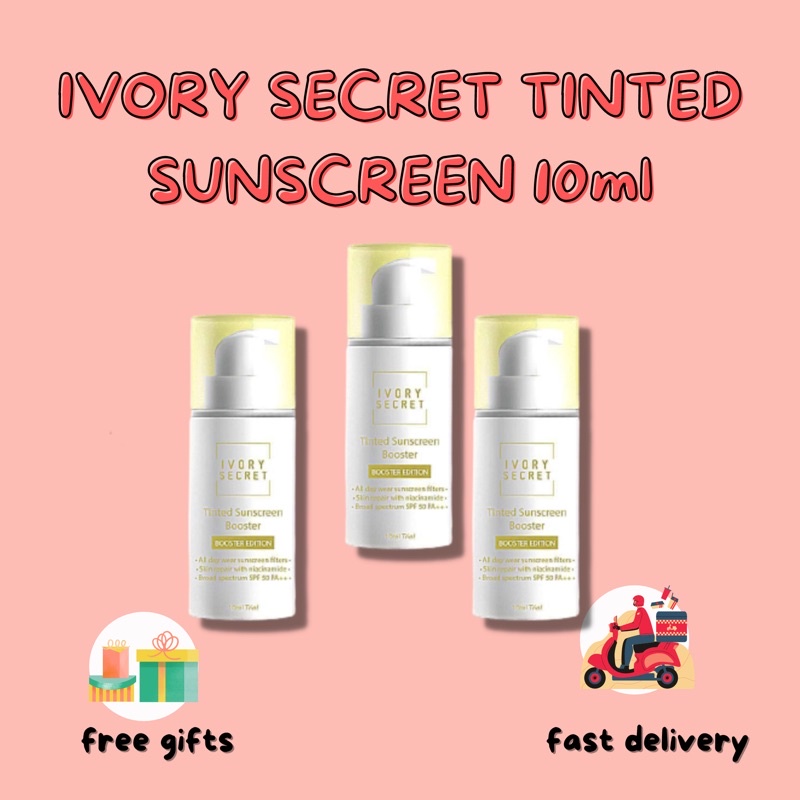 IVORY SECRET TINTED SUNSCREEN | Shopee Malaysia
