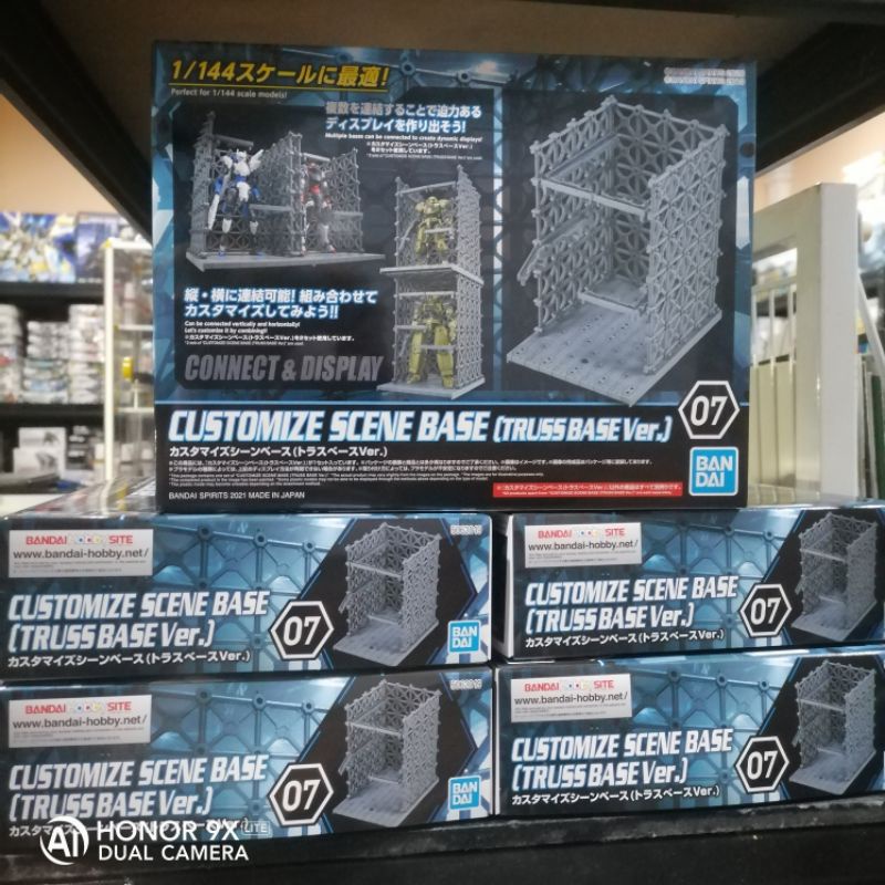 BANDAI CUSTOMIZE SCENE BASE (TRUSS BASE VER) | Shopee Malaysia