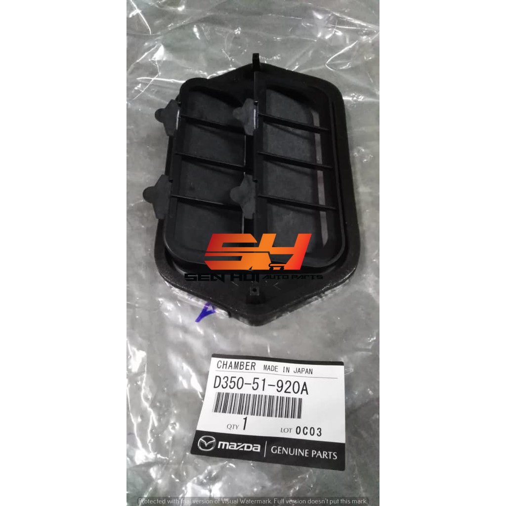Mazda 2 / 3 / 5 / 6 / CX3 / CX5 / CX7 VENT DUCT QP/RL w/gasket w/valve ...