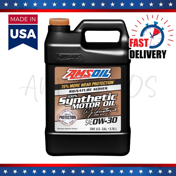 AMSOIL SIGNATURE SERIES 0W30 100% SYNTHETIC MOTOR OIL 1G | Shopee Malaysia