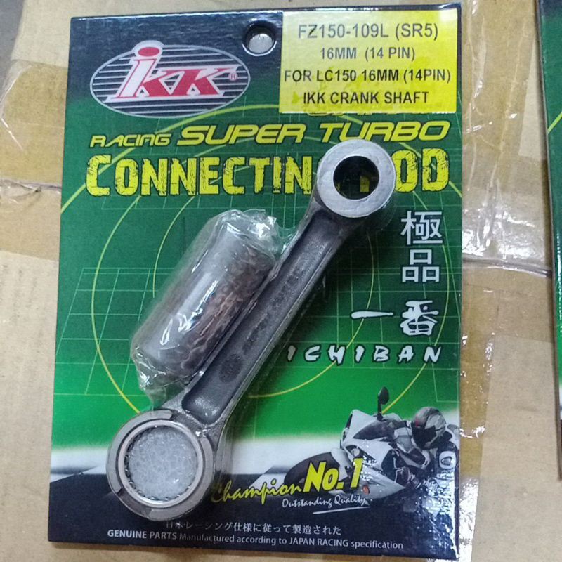 IKK connecting rod kit SR4 (FZ150/Y15ZR & LC135- 103/28/14), SR5 (FZ150 ...