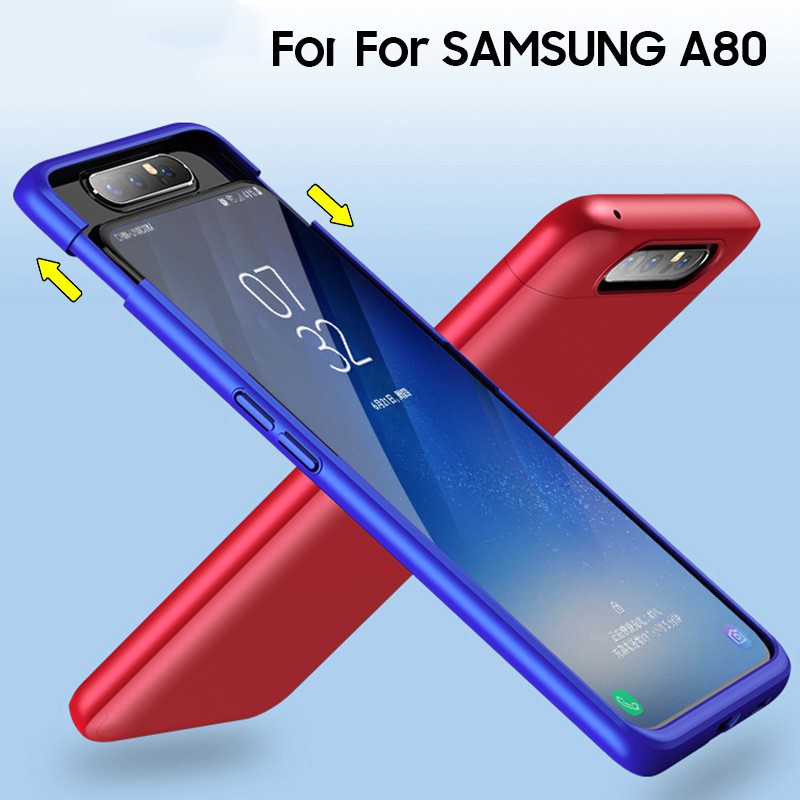 Case for Samsung Galaxy A80 Case 360 Degree Full Protect Back Cover ...