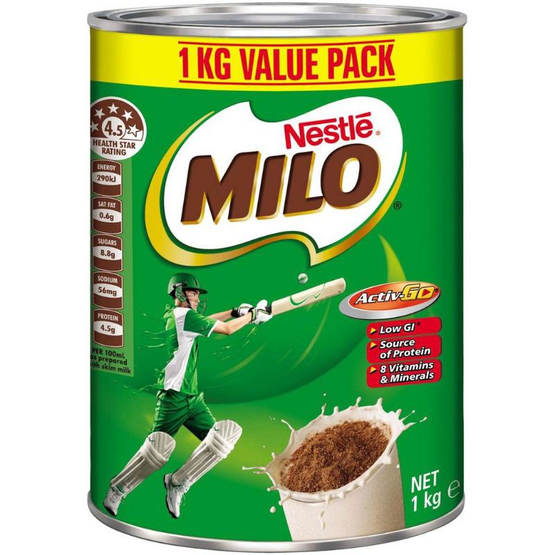 🇦🇺 NESTLE MILO AUSTRALIA IMPORTED ( 395g Plant Based & Xtra, 450g, 1kg ...