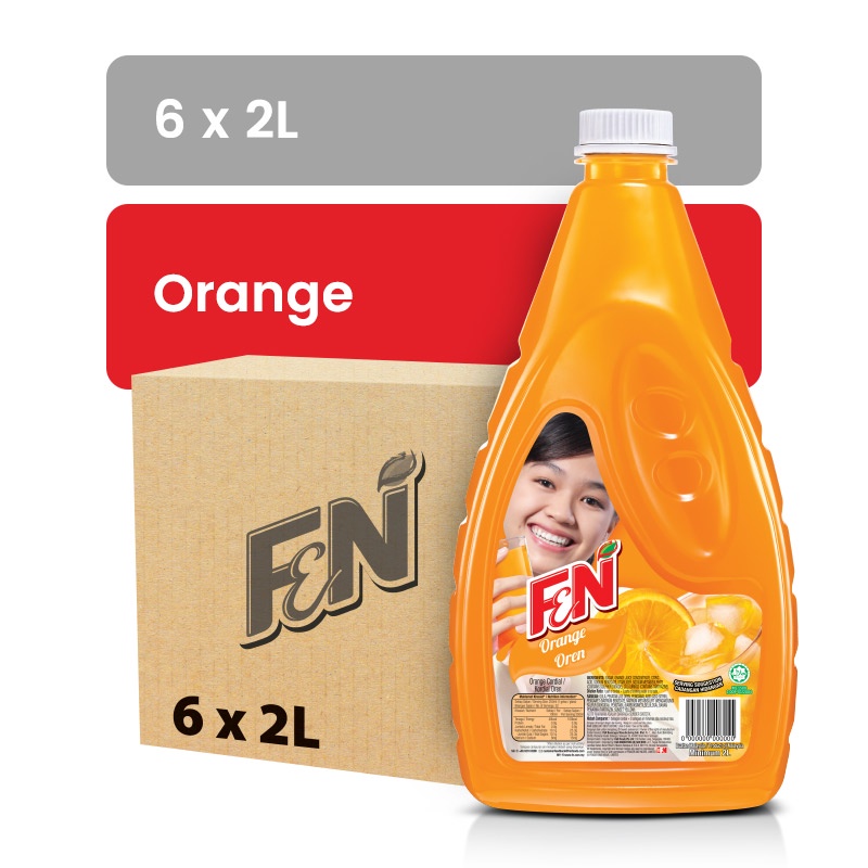 F&N Orange Cordial [2L X 6] | Shopee Malaysia